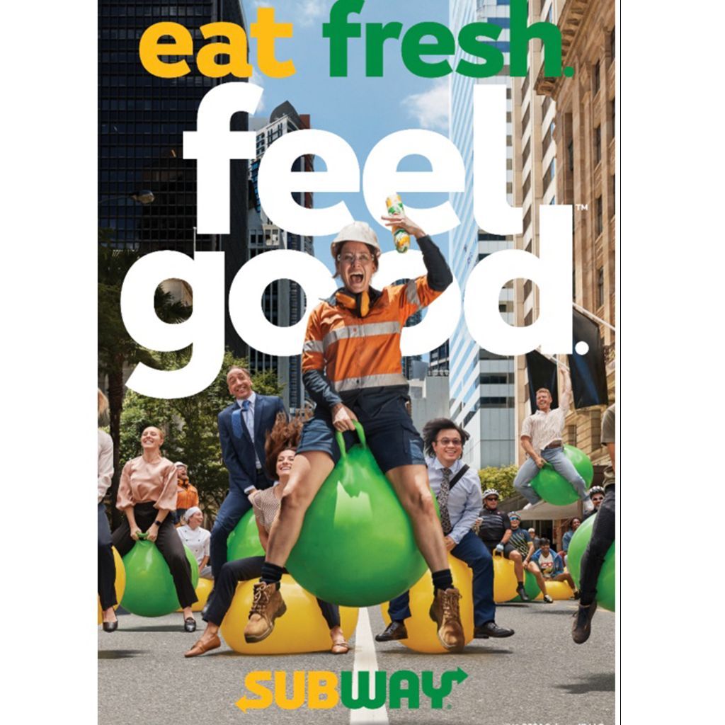 Subway ANZ unveils 'Eat fresh. feel good.' brand platform and ambitious 'sub-hoppers' campaign | Mi3