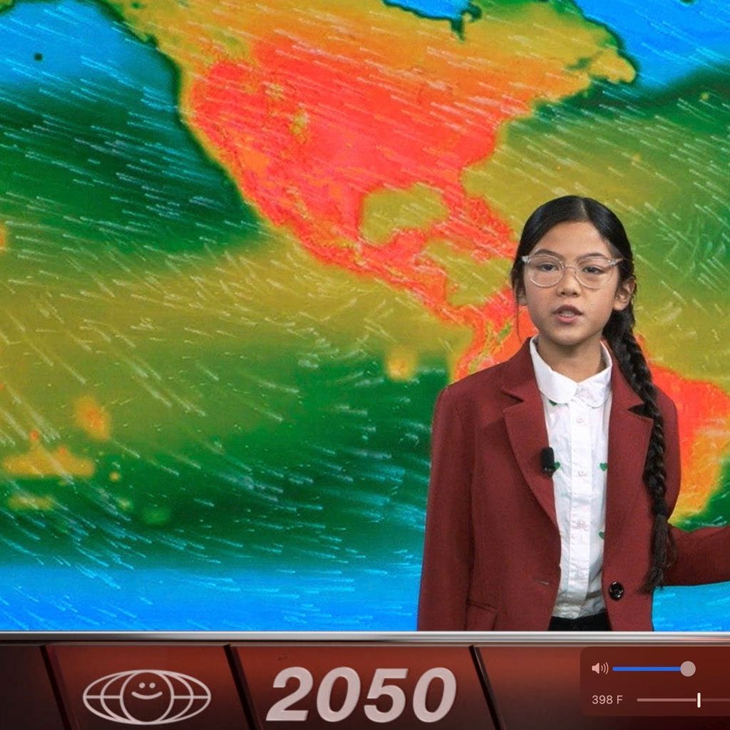 Kids front future weather forecasts as United Nations Development ...