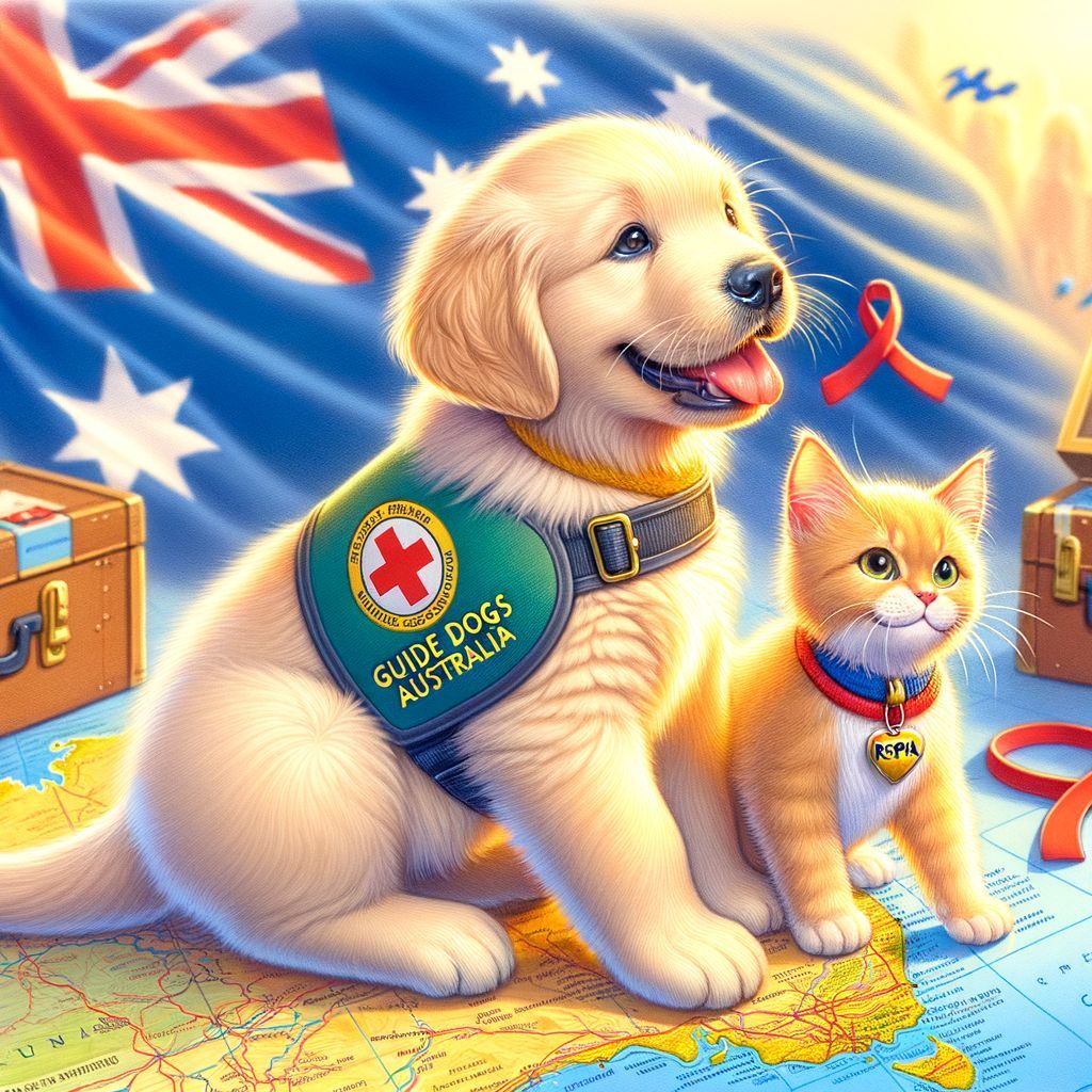 Puppies pull at Aussie heartstrings: RSPCA, Guide Dogs Australia score ...