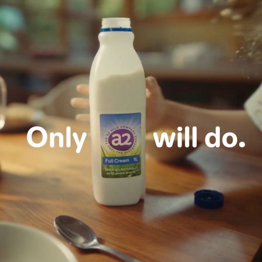 The a2 Milk Company launches 'Only a2 Will Do' platform with 'Tough ...