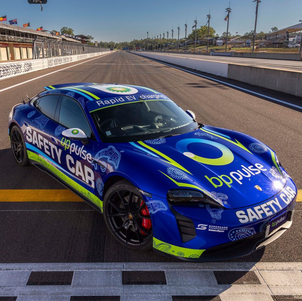 Indigenous art takes centre stage on Supercars' safety car | Mi3