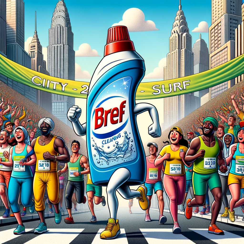 Bref takes the City2Surf as Official Toilet Cleaning Products Partner | Mi3