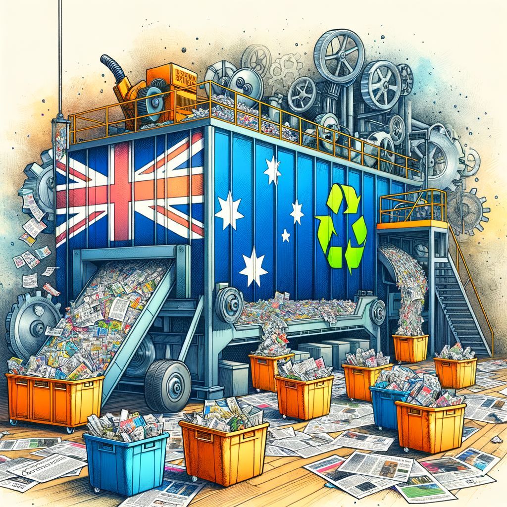 Australian news industry recognised for recycling leadership | Mi3