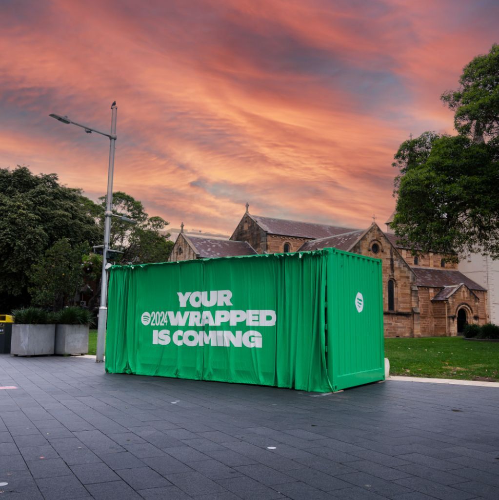 Spotify 2024 Wrapped campaign arrives alongside out of home advertising ...