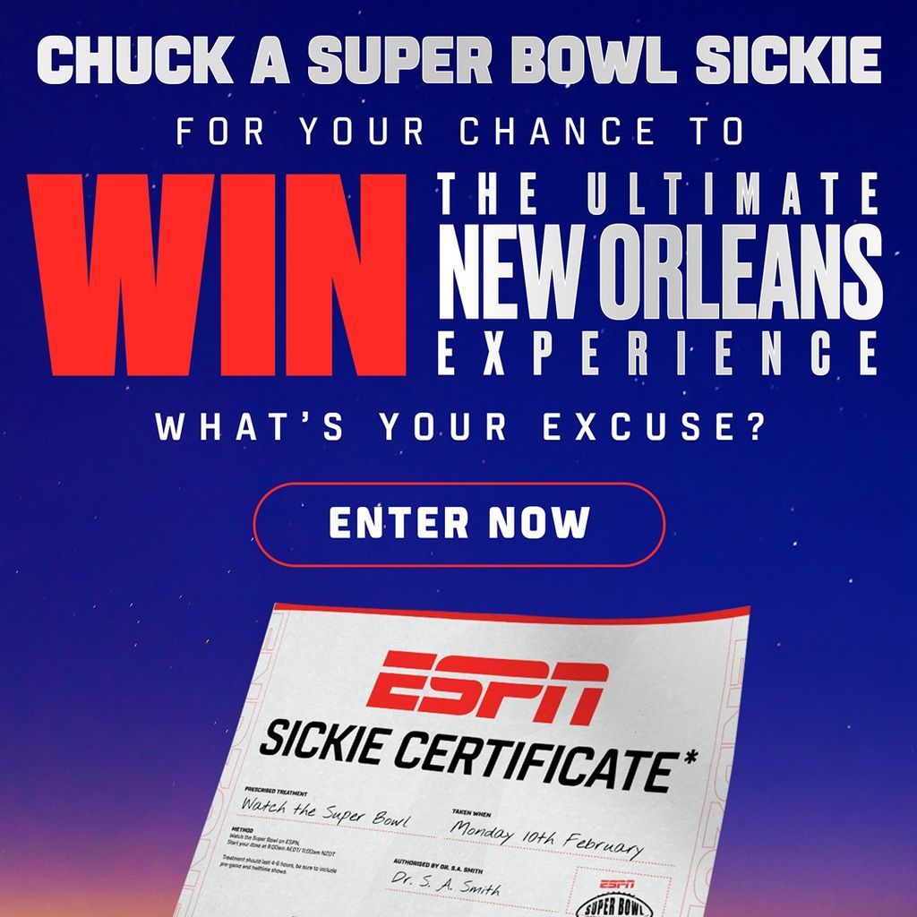 ESPN Australia's 'Super Bowl Sickie' campaign adopts humorous approach ...
