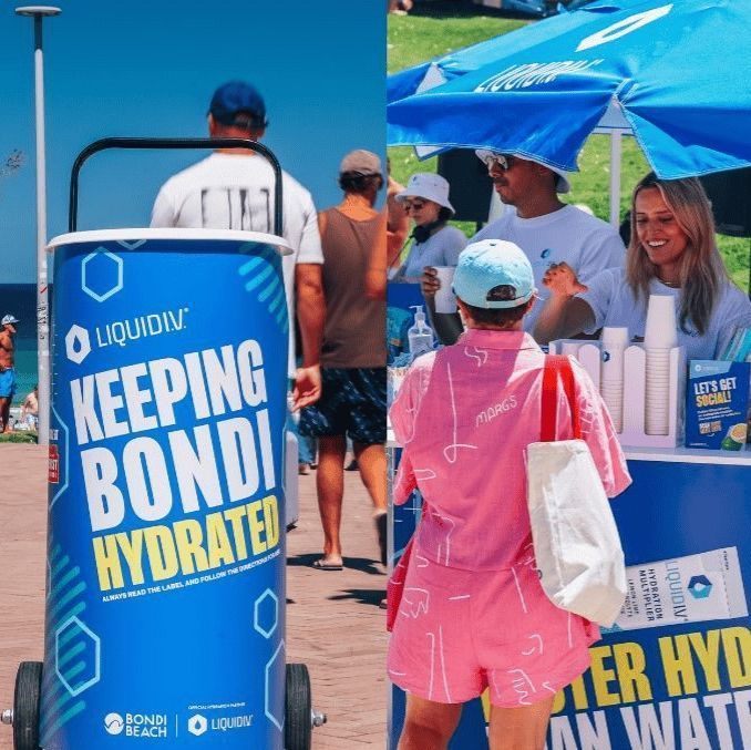 Liquid I.V. signs on as official hydration partner of Bondi Beach | Mi3