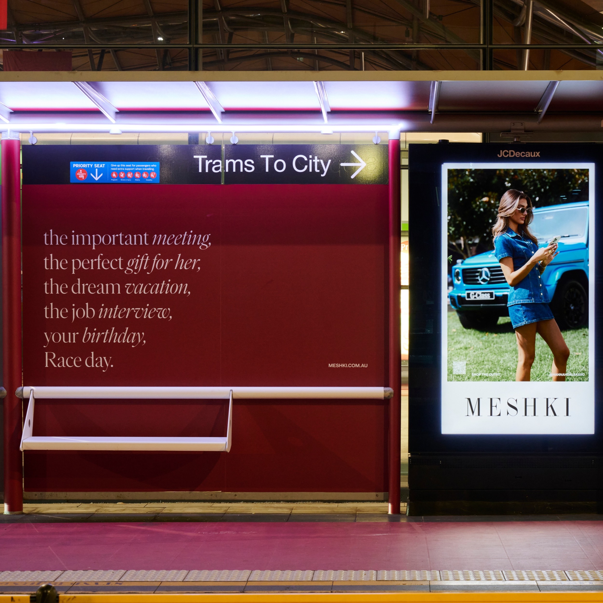 Meshki launches first major OOH campaign with real-time race day looks ...