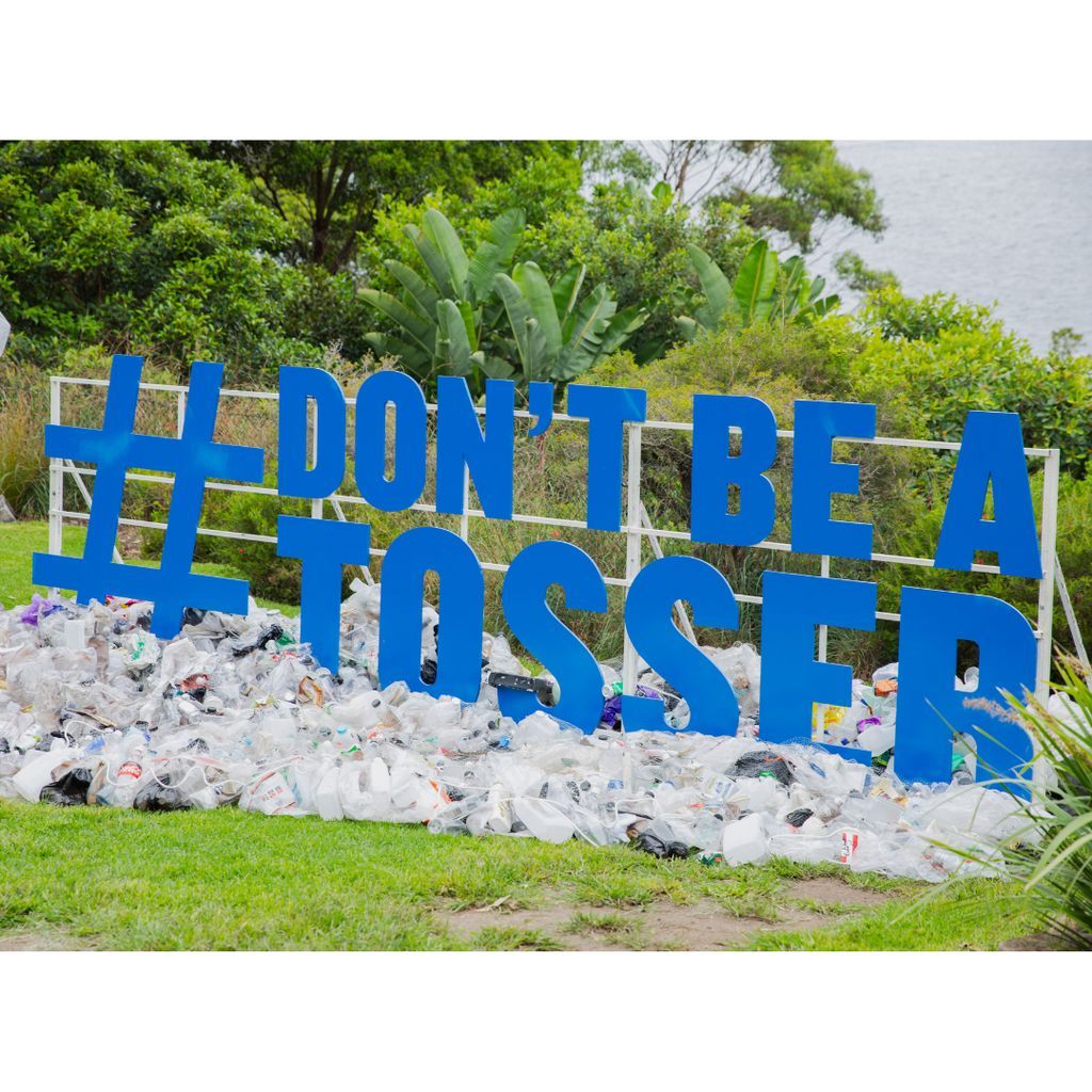 NSW Environment Protection Authority's 'Don't Be a Tosser!' campaign ...
