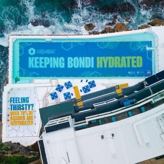 Liquid I.V. activates at Bondi Beach for hydration awareness campaign | Mi3