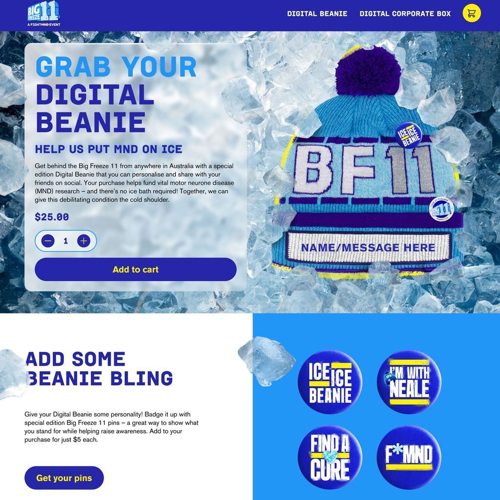 FightMND dons digital beanie for Big Freeze 11 fundraiser | Mi3
